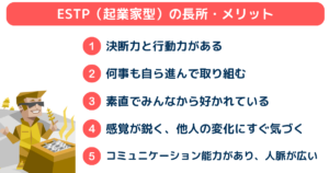 ESTP（起業家型）とは？ 性格・特徴や恋愛、相性、有名人、仕事 | yururi